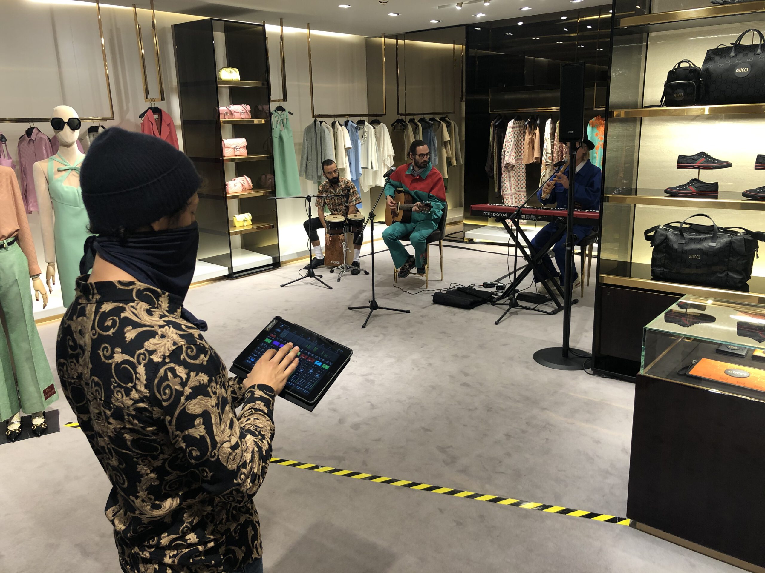 GUCCI – SHOP PARTY - Berger Veranstaltungstechnik